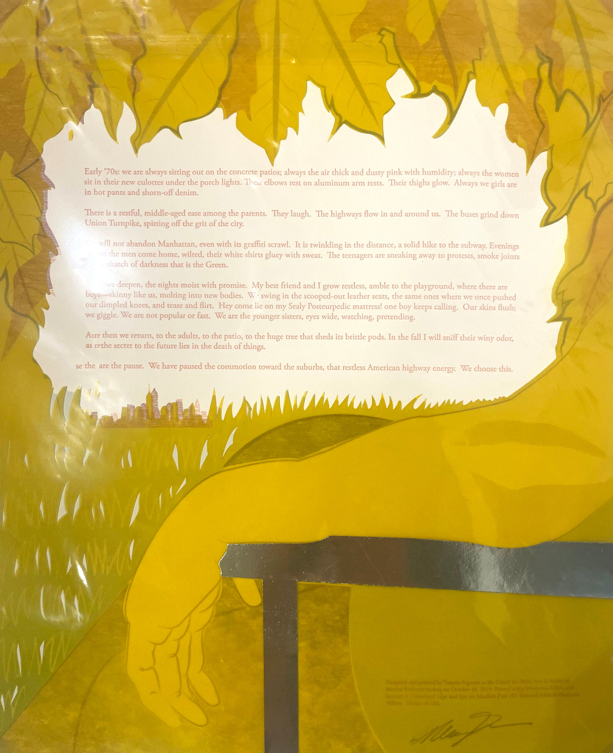 Early '70s... – Center for Book Arts