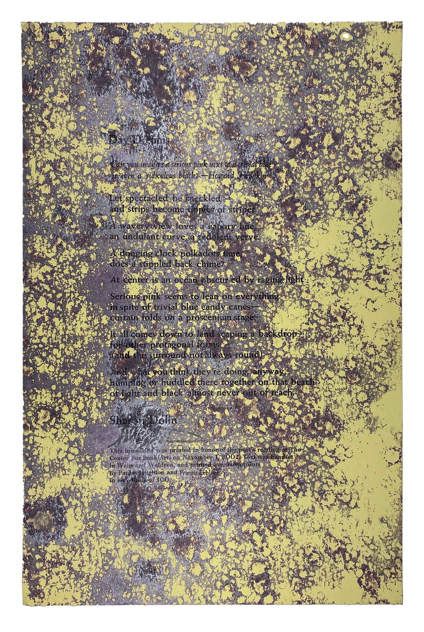 Day Dreams – Center for Book Arts