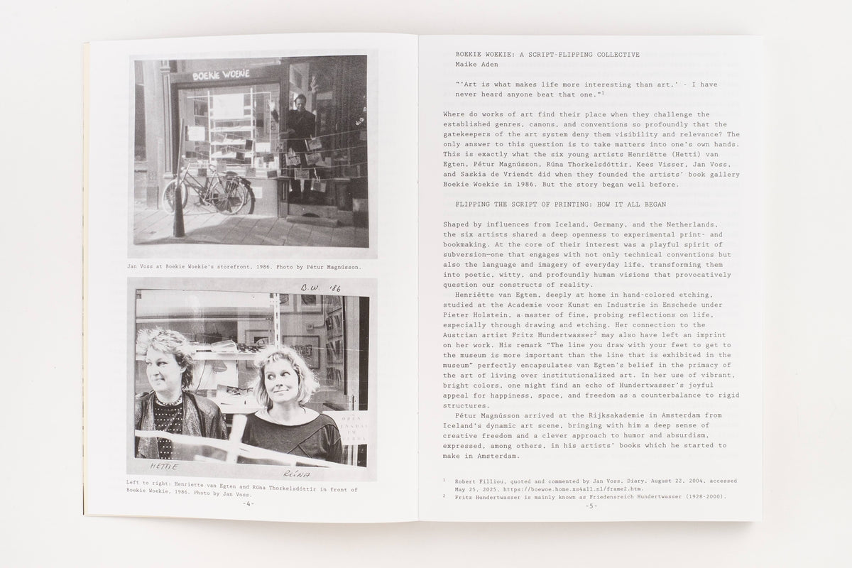 In The Wake of Blind Navigation. Boekie Woekie – Books by Artists ...